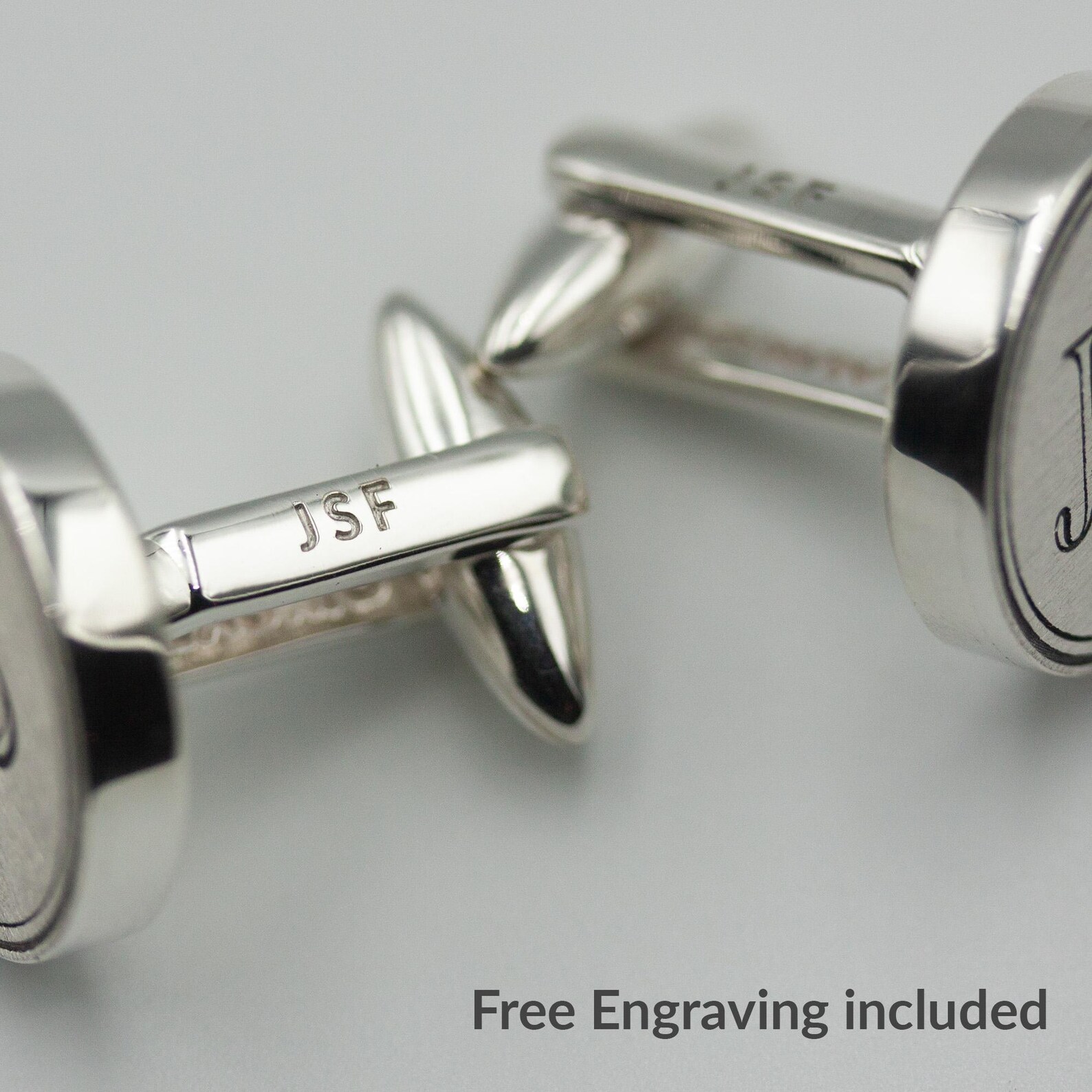 Sterling Silver Piranha Cufflinks, Personalized Engraved, Handcrafted ...