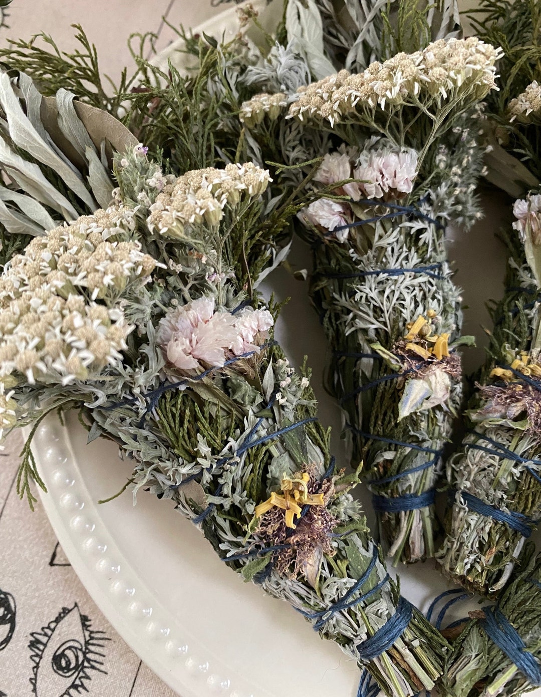 Full Moon Bundle, Sustainable Smoke Ceremony Wand, All Natural Incense ...