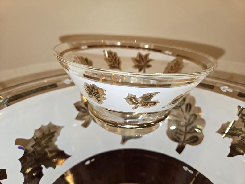 Aldon Mid Century Modern Starlyte Chip and Dip Serving Bowl Set With ...