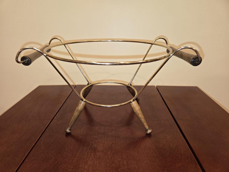 Aldon Mid Century Modern Starlyte Chip and Dip Serving Bowl Set With ...