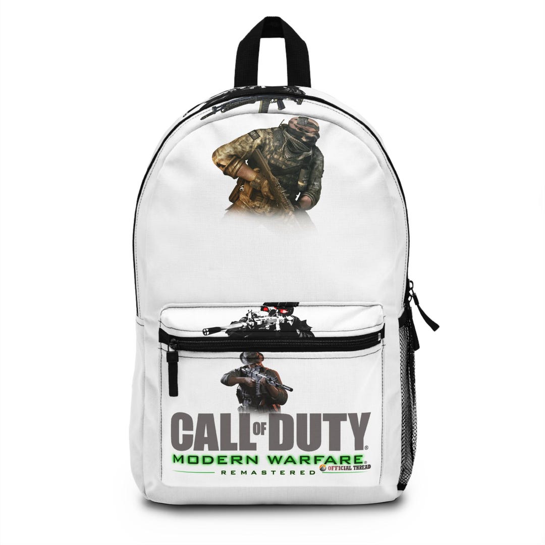 Call of Duty Modern Warfare Backpack, Gamer Gear, Video Game Bag ...