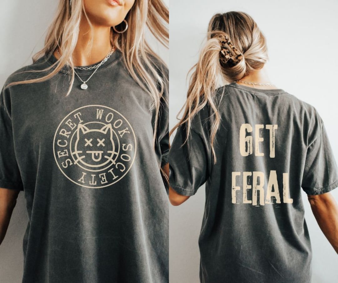 Music Festival Shirt Women's, Rave Outfit, Get Feral, EDM T-shirt - Etsy