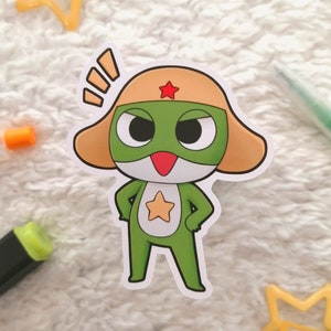 Sergeant Frog / Keroro Gunso Stickers - Etsy
