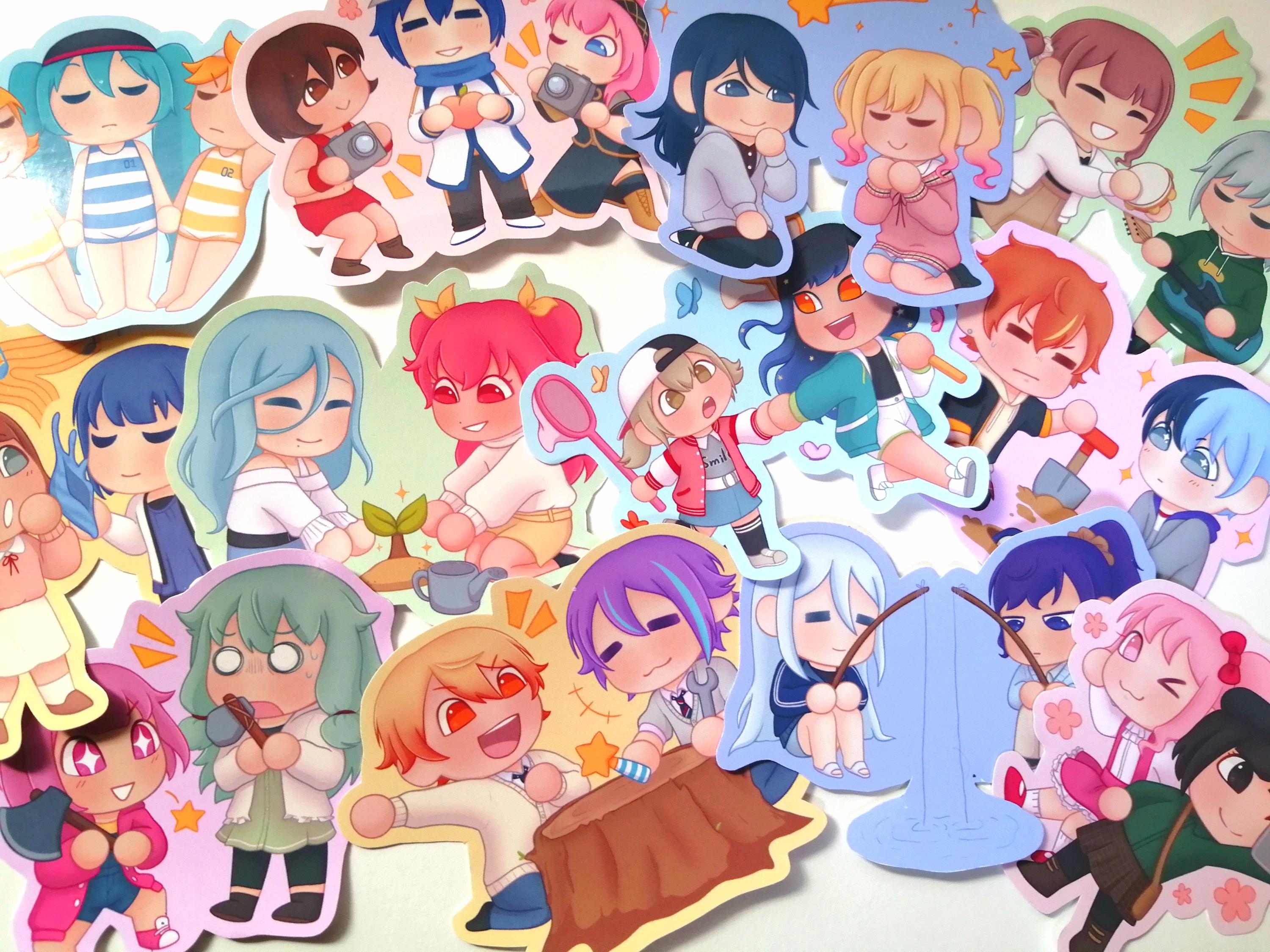 Project Sekai Stickers - Vivid Bad Squad, Wonderlands X Showtime ...