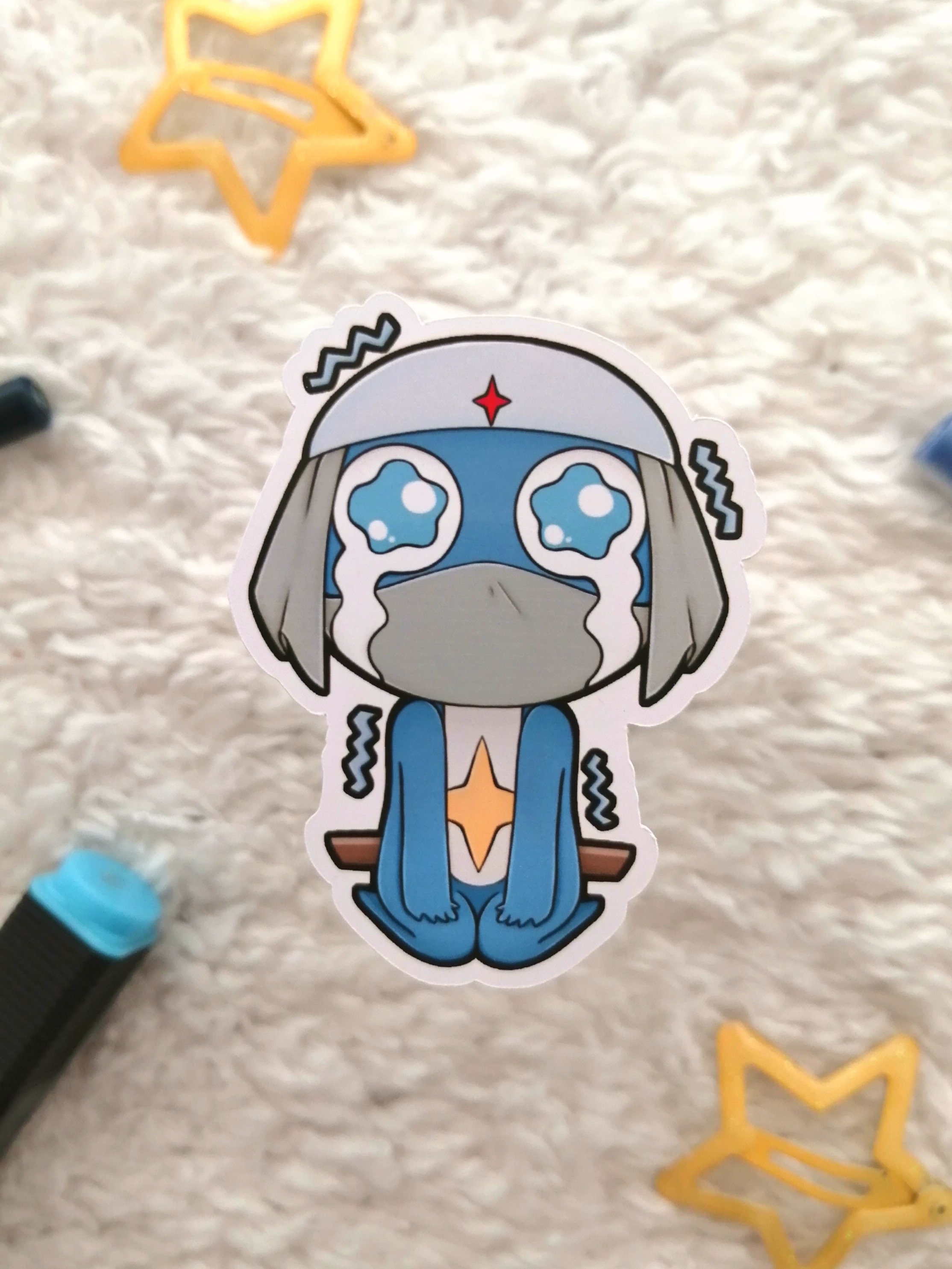 Sergeant Frog / Keroro Gunso Stickers - Etsy