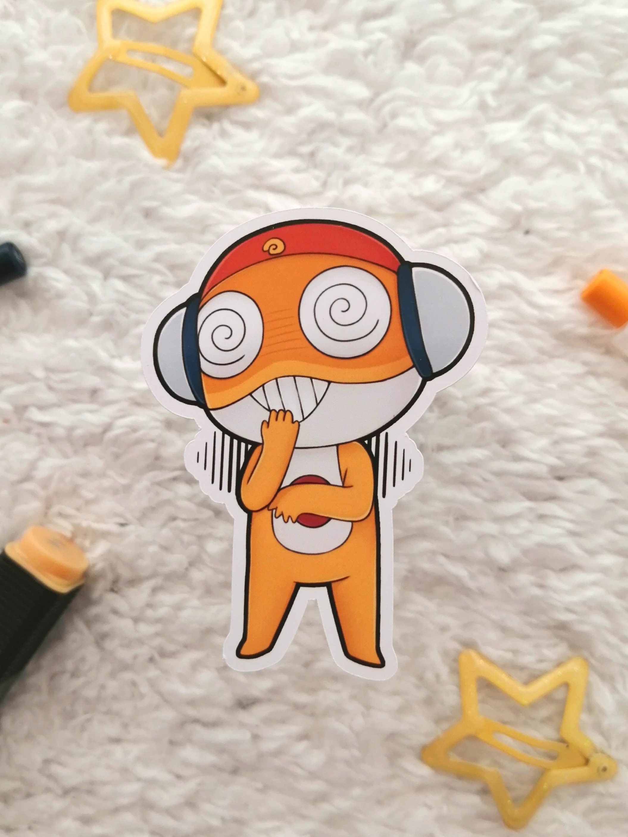 Sergeant Frog / Keroro Gunso Stickers - Etsy