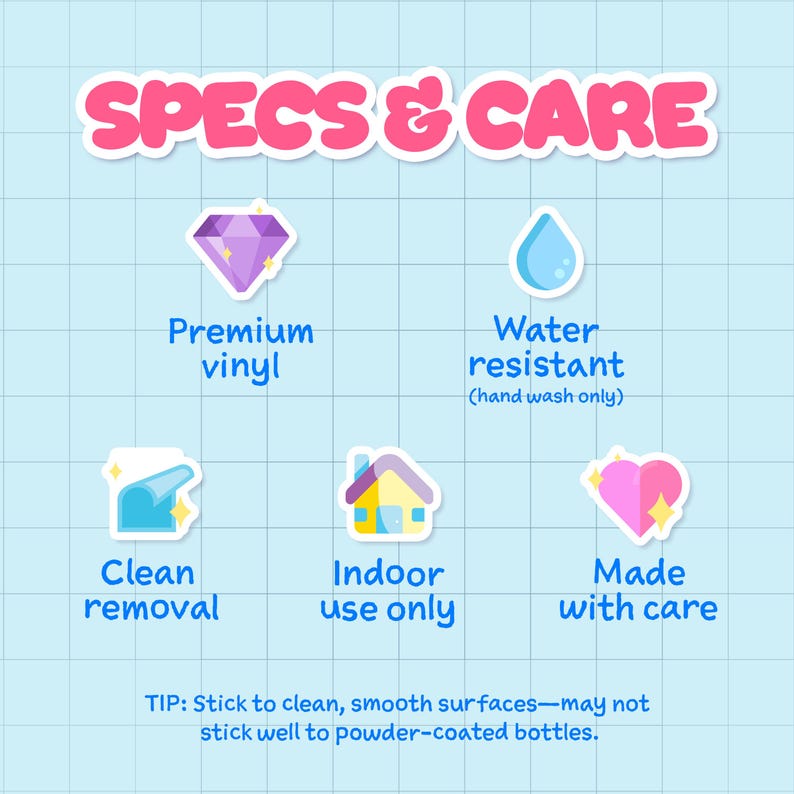 Chiikawa Meme Sticker Pack – Waterproof Glitter Vinyl Laptop Decals (10 ...
