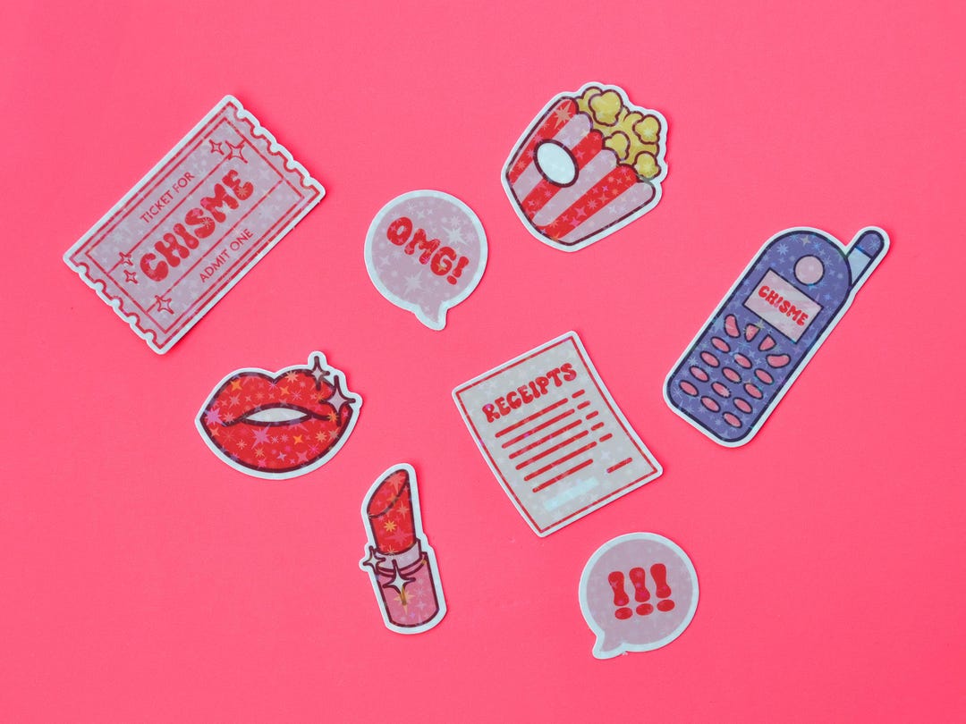 Chismosa Sticker Set - Latina Humor Vinyl Decals for Laptop, Phone ...