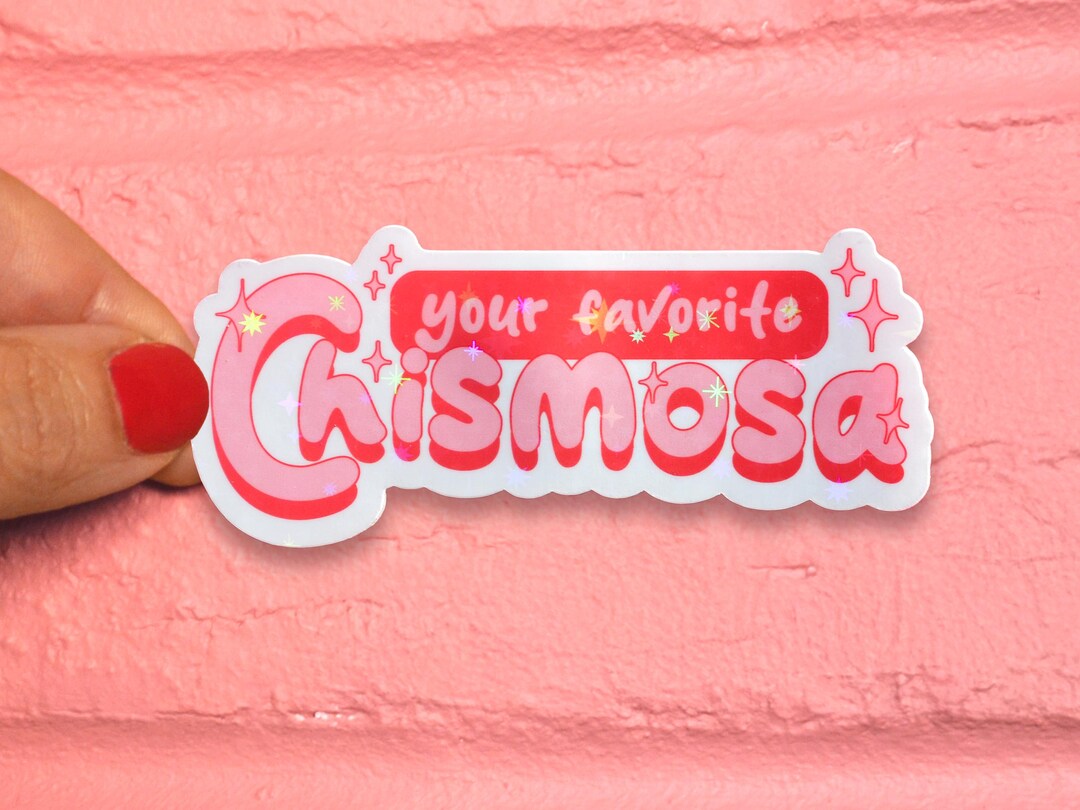 Chismosa Sticker - Latina Humor Vinyl Decal for Laptop & Water Bottle ...