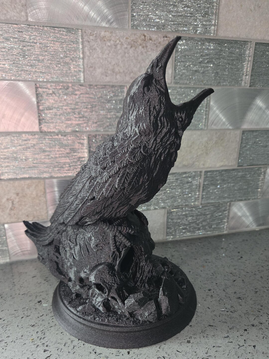 3D Raven Dice Tower - Etsy