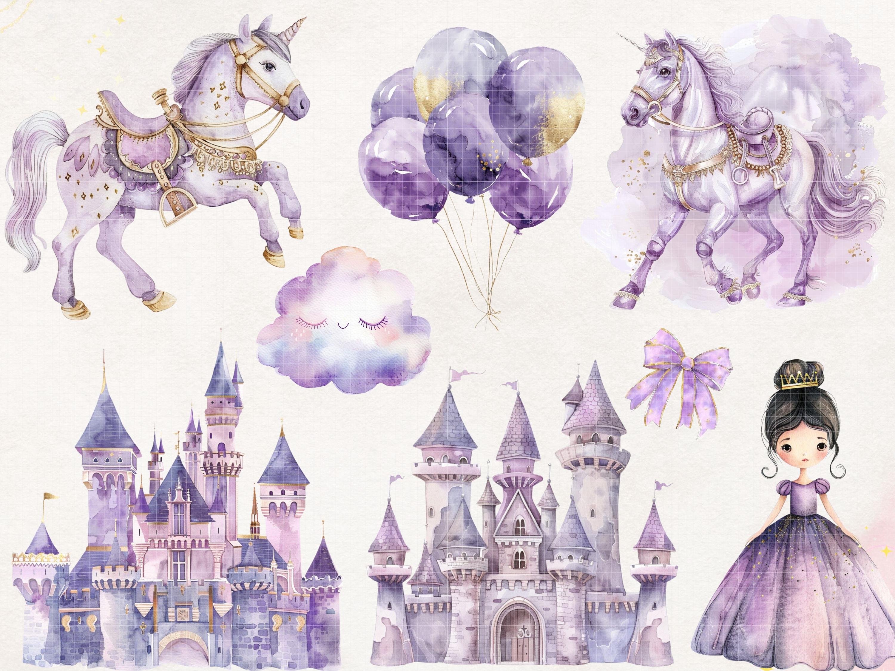 Princess Clipart Princess Charm Princess Birthday Clipart Girl Clipart ...