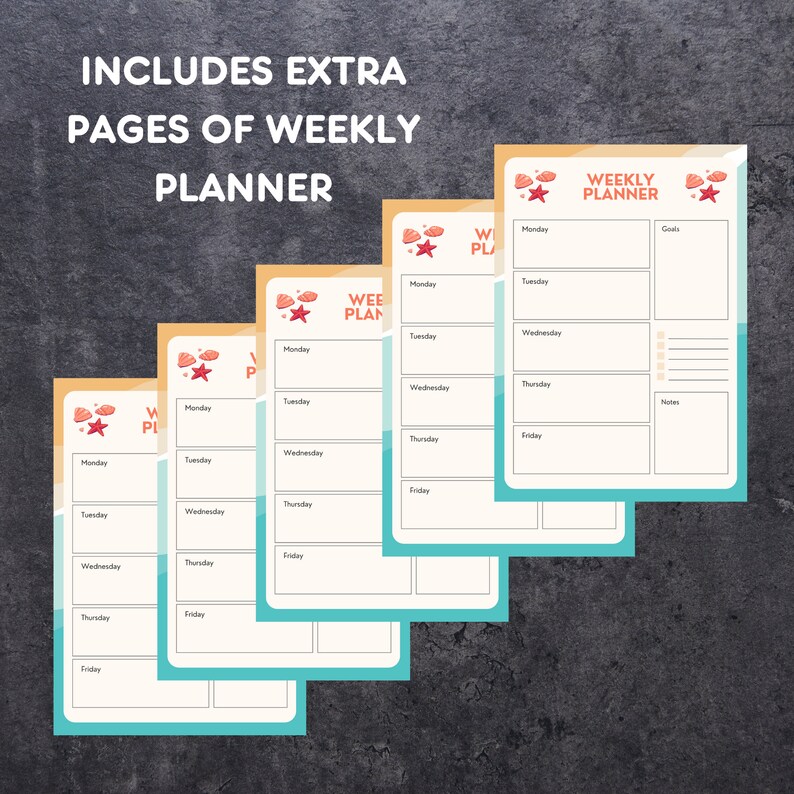 Editable 2024 Summer Planner, Printable Summer Task Planner, Bucket ...