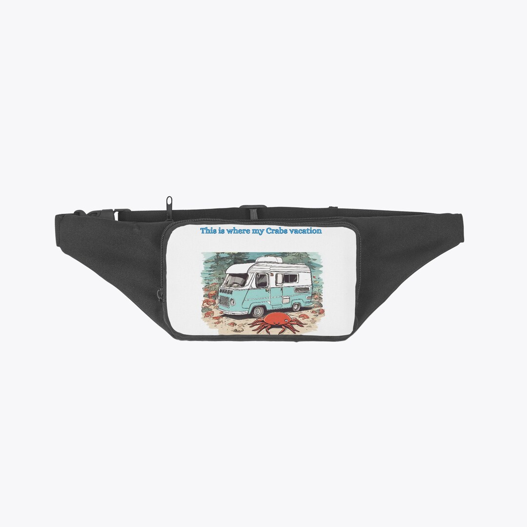 This is Where My Crabs Vacation Fanny Pack - Etsy