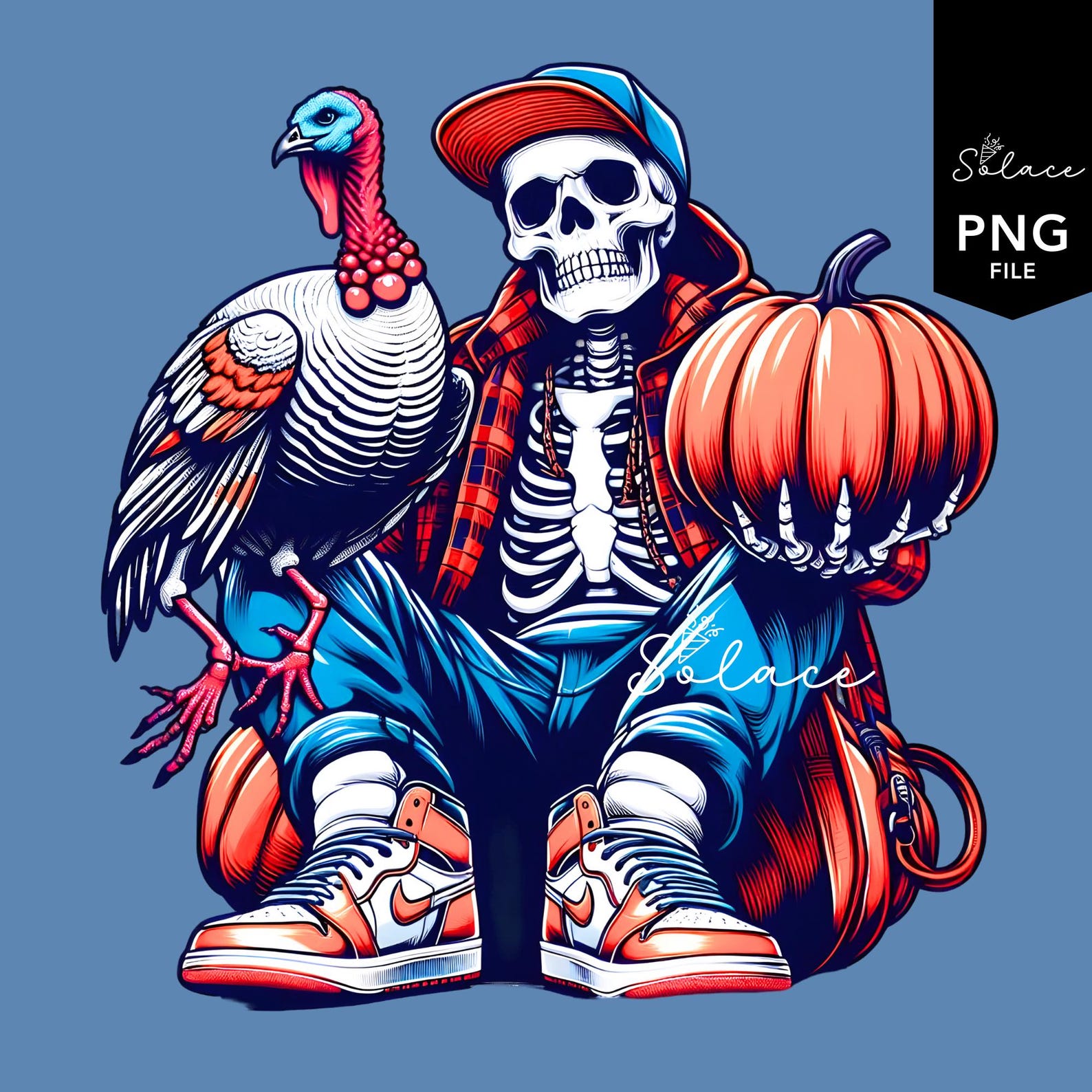 Thanksgiving Png, Skeleton and Turkey Shirt Png, Thanksgiving ...