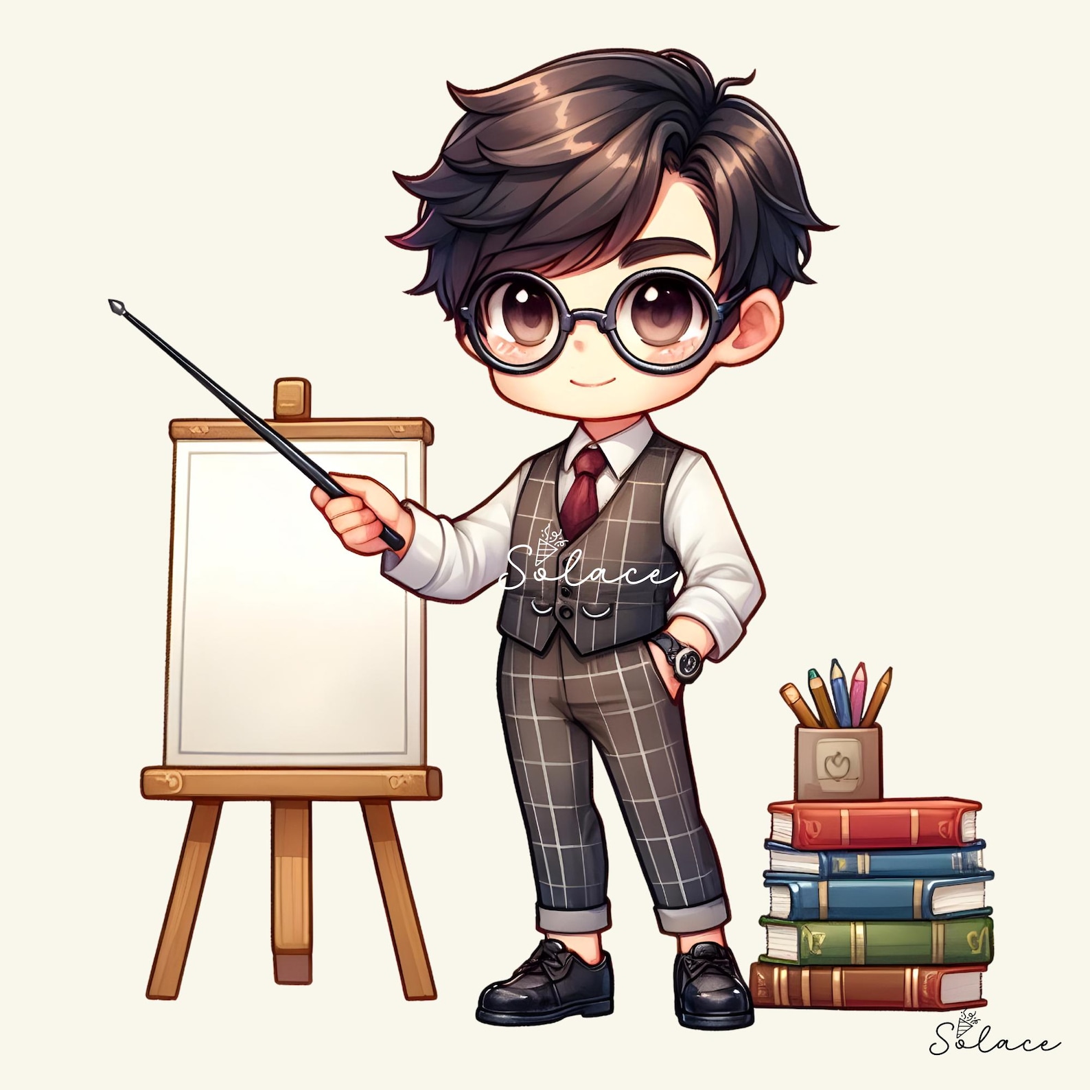 23 Teachers Png, Teachers Day Clipart, Teachers Png Designs, Cute Chibi ...