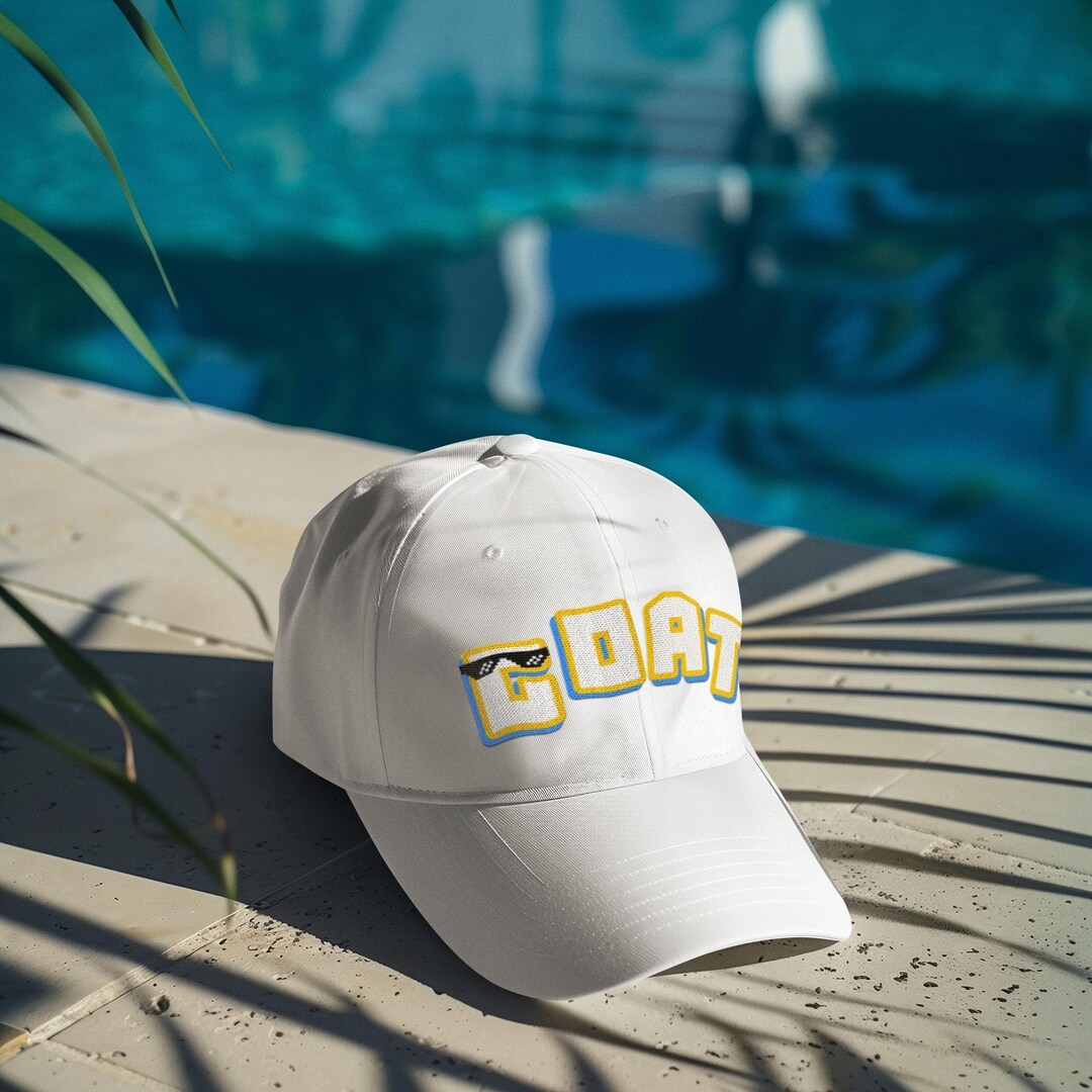 GOAT Gamer Dad Hat – Retro Pixel Embroidery, Corduroy Cotton - Etsy