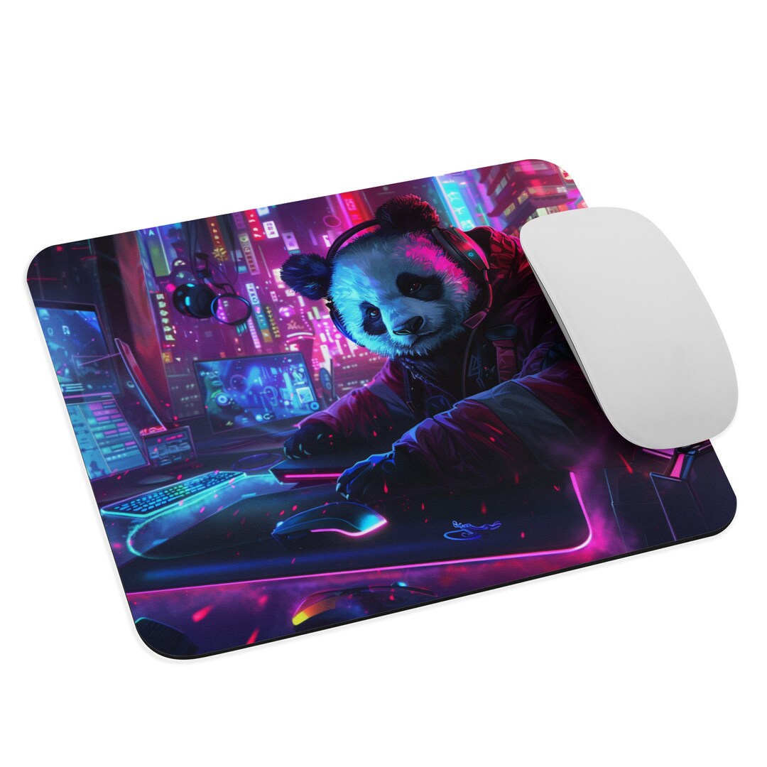 Ultimate Gaming Mouse Pad AI Design Coding Panda Gamer Mouse Pad ...