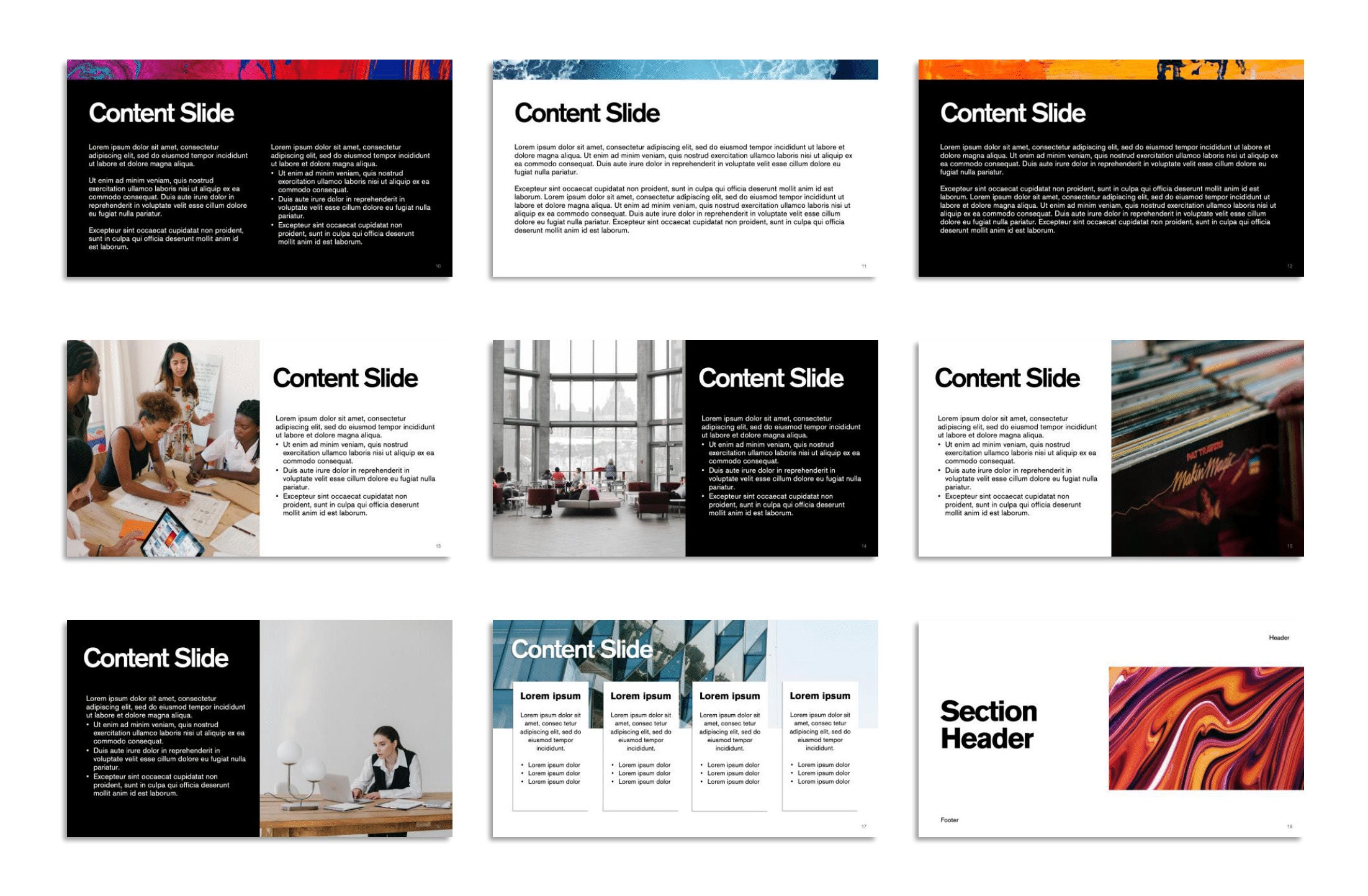 Powerpoint Template, Business Presentation, Simple Presentation, Slide ...