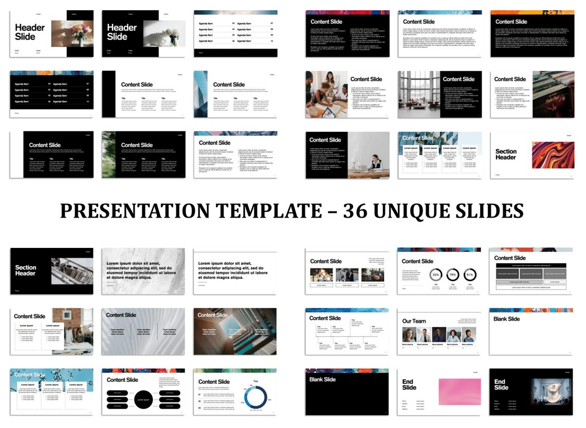 Powerpoint Template, Business Presentation, Simple Presentation, Slide ...