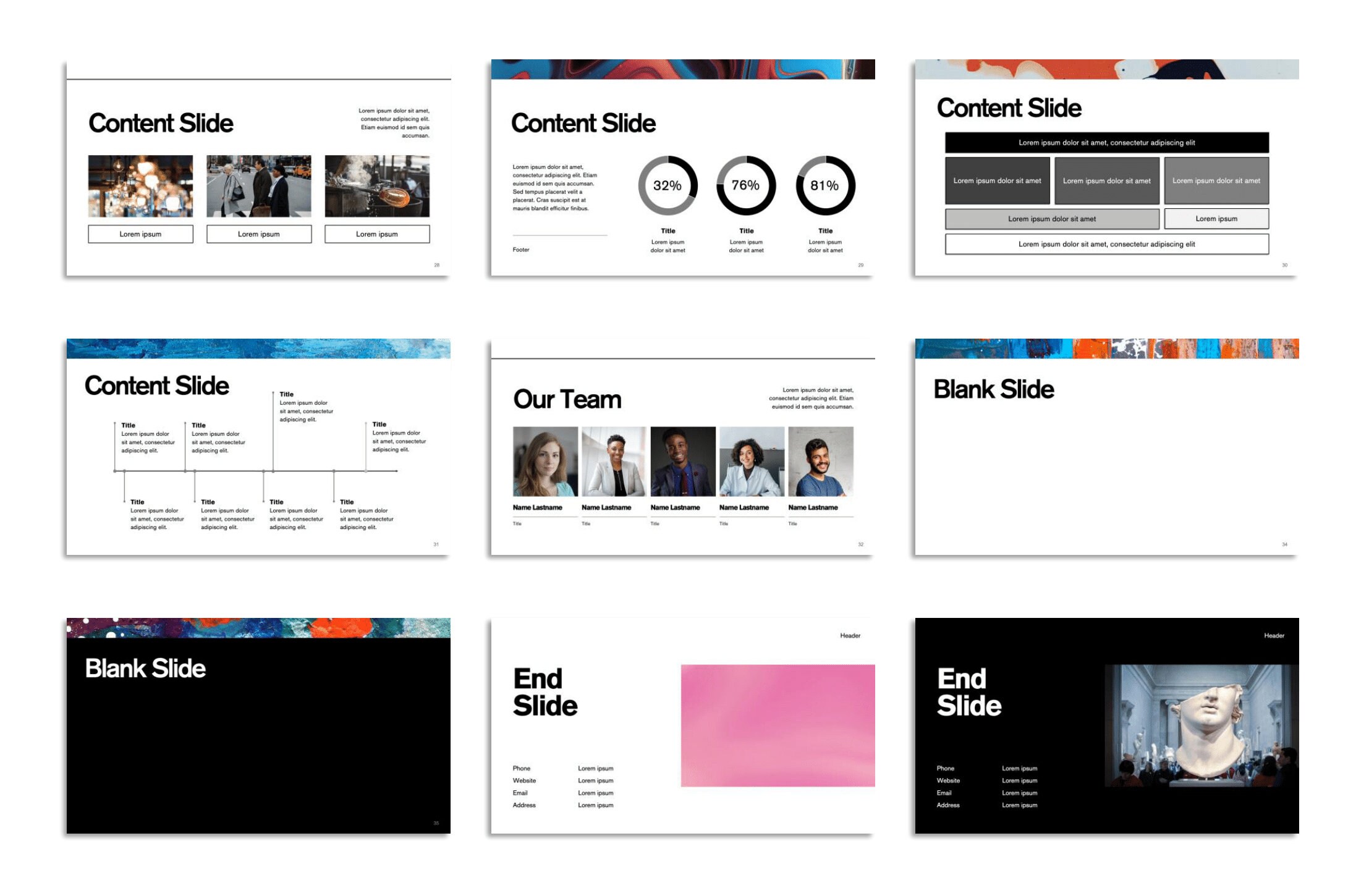 Powerpoint Template, Business Presentation, Simple Presentation, Slide ...