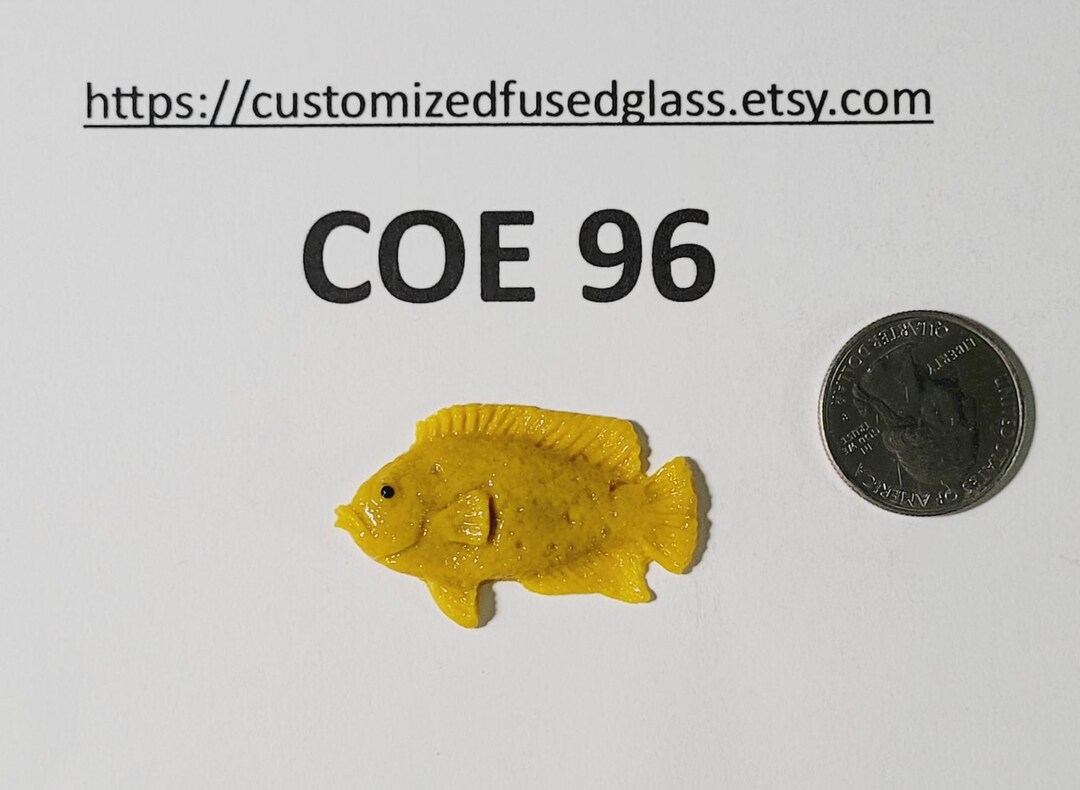 COE 96 Fish/ Freeze and Fuse Glass - Etsy