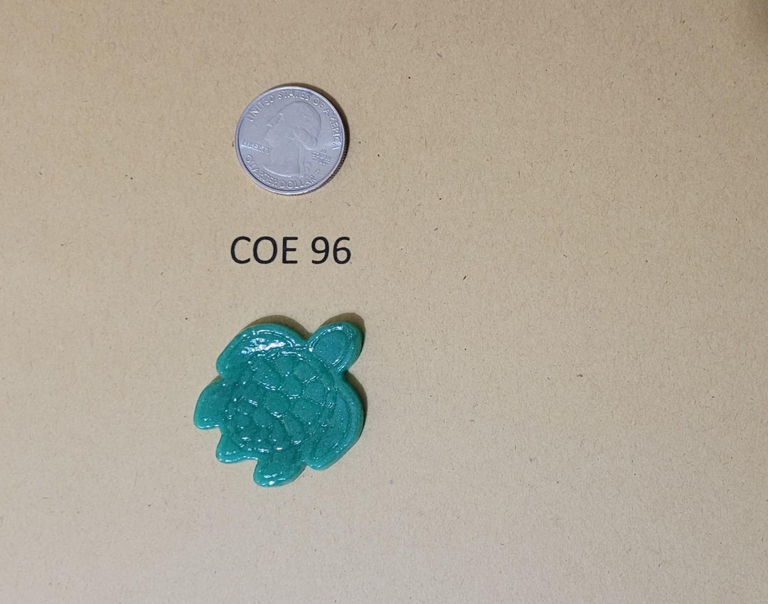 COE 96 Turtle/ Freeze and Fuse Oceanside Glass - Etsy