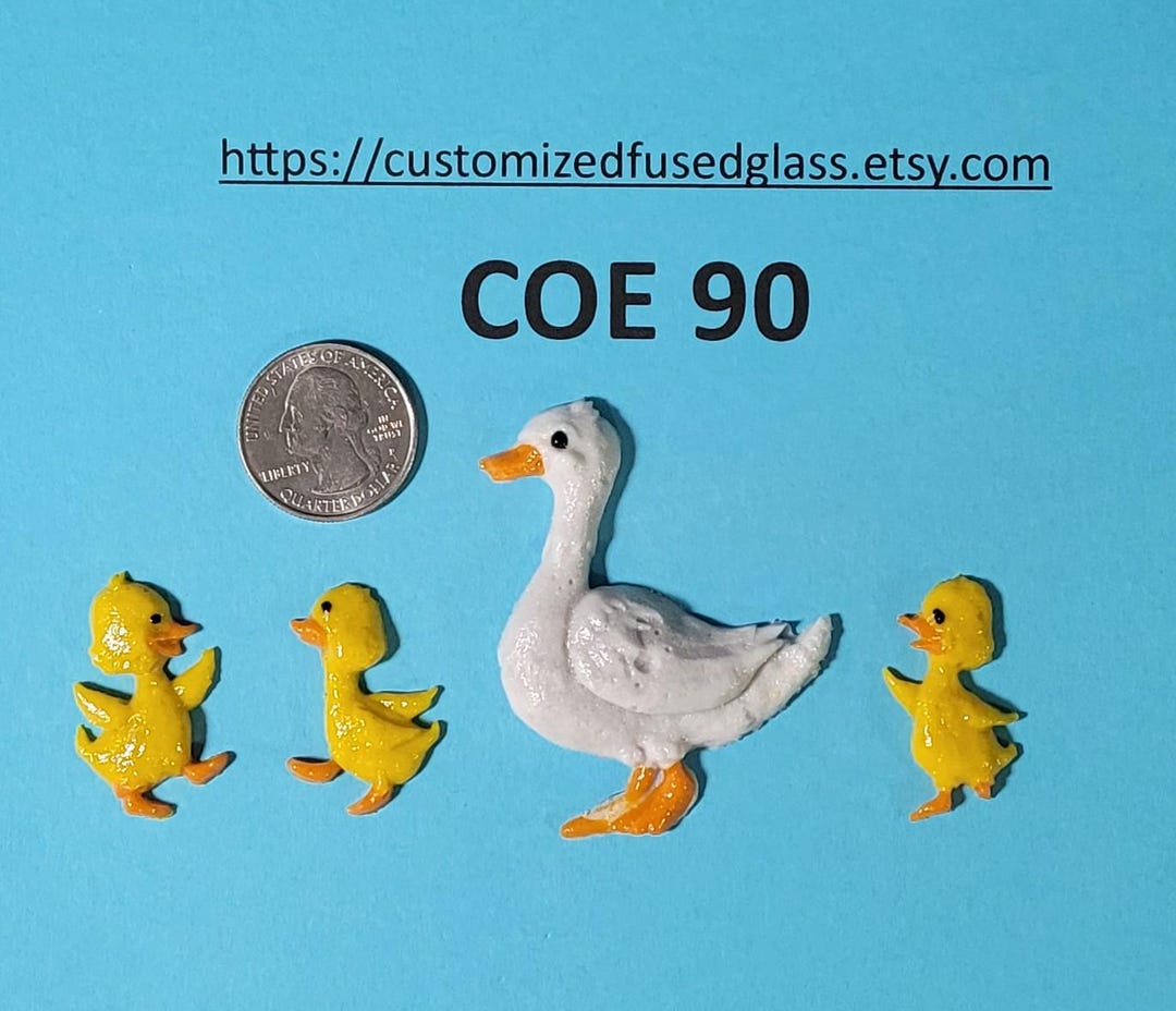 COE 90 Mother Duck and Animated Ducklings/ 4 Items / Freeze and Fuse ...