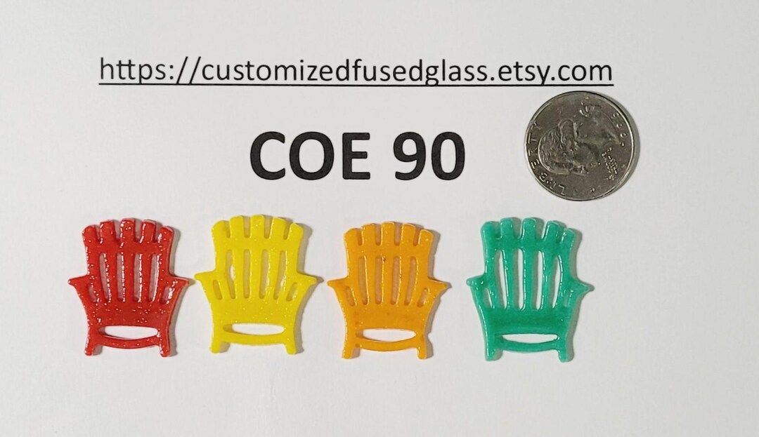 COE 90 Colorful Adirondack Beach Chairs/set of 4/ Freeze and Fuse ...