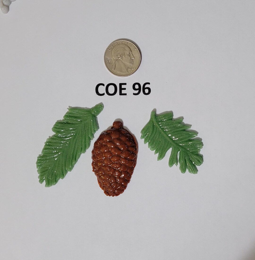 COE 96 Extra Large Pine Cone and Evergreen Sprigs/ 3 Pieces/ Freeze and ...