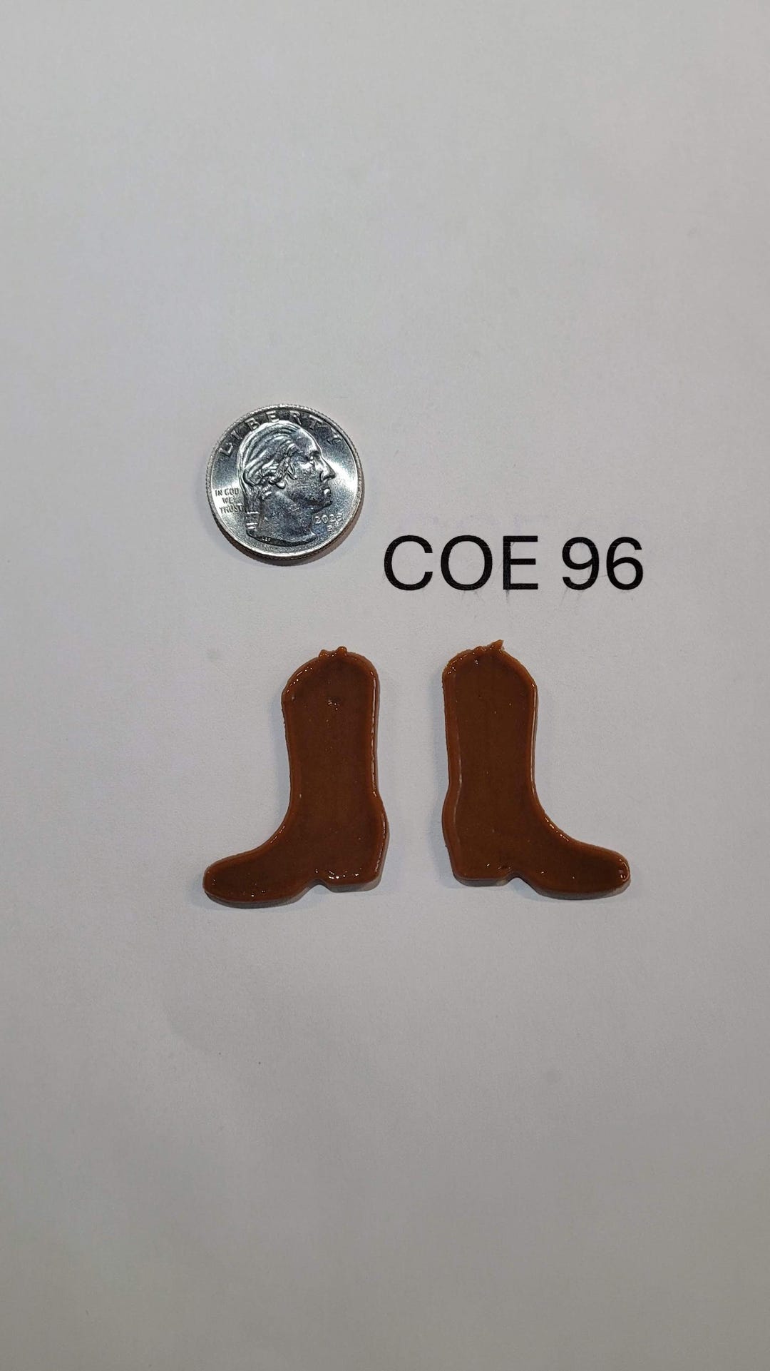 COE 96 Cowboy Boots / Freeze and Fuse Oceanside Glass - Etsy