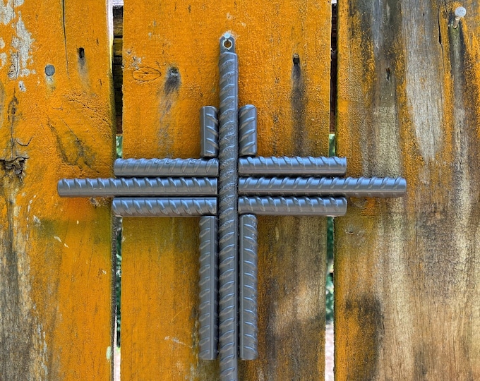 Rebar Metal Cross - Etsy