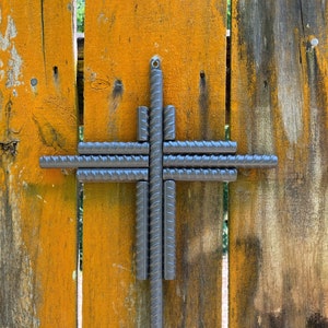 Rebar Metal Cross - Etsy