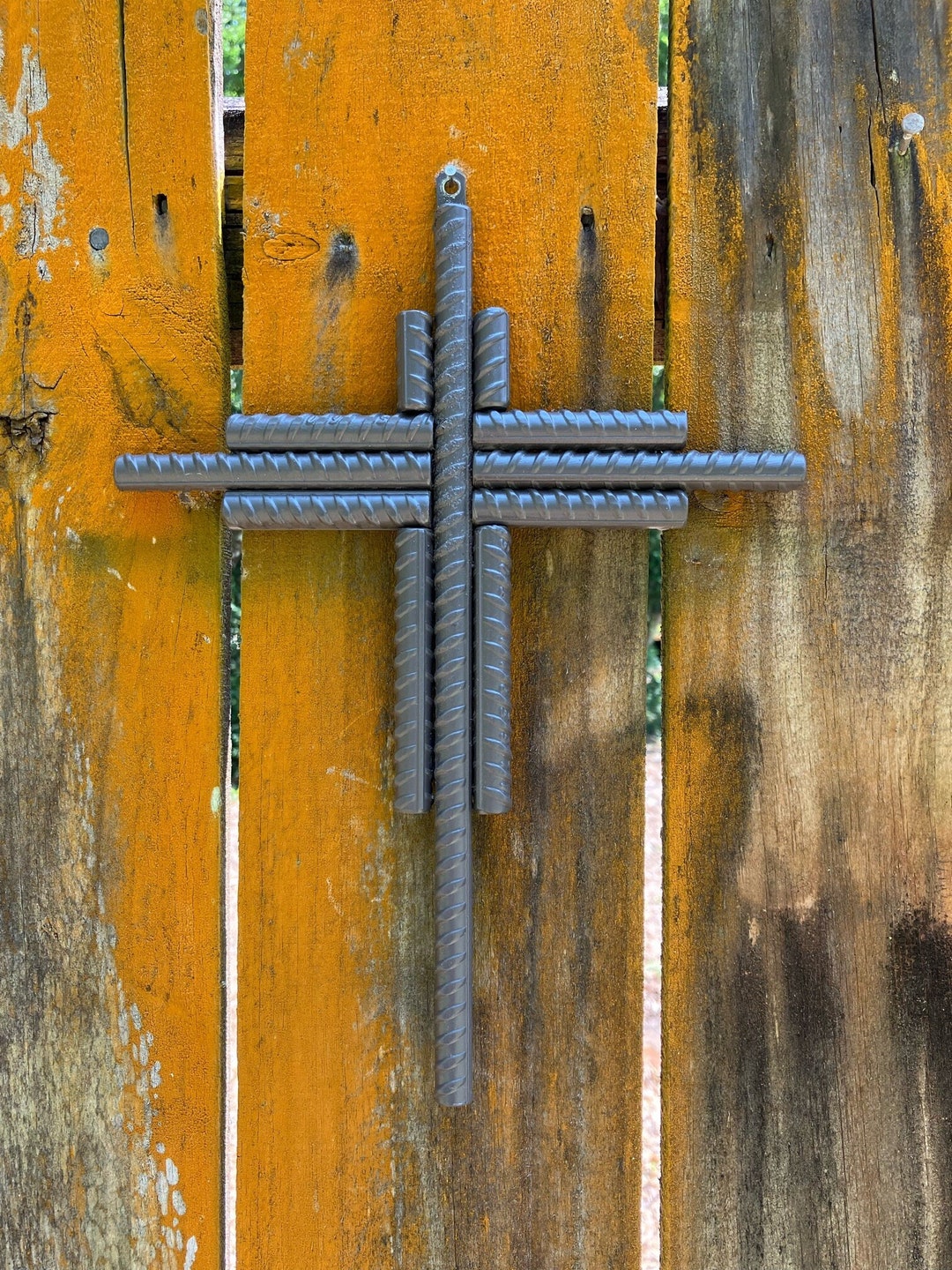 Rebar Metal Cross - Etsy