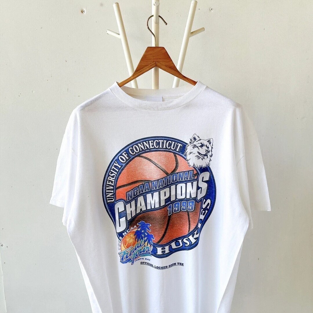 90s University of Connecticut Uconn Huskies T-shirt, Vintage Shirt ...