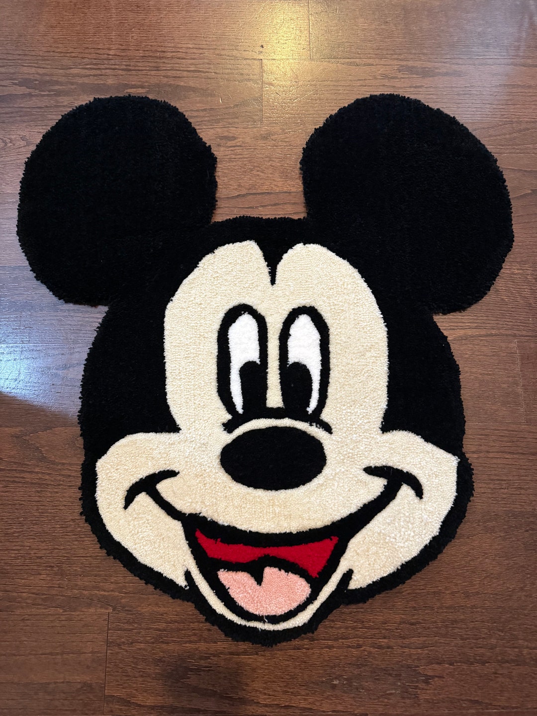 Mickey Mouse Disney Handmade Tufted Rug READY TO SHIP - Etsy