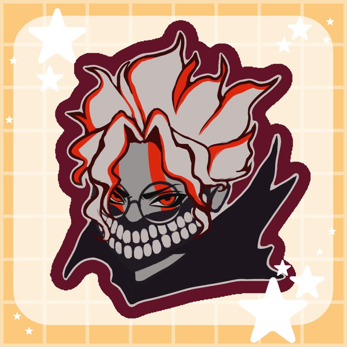 Okarun Ken Takakura Dandadan Anime Vinyl Sticker - Etsy