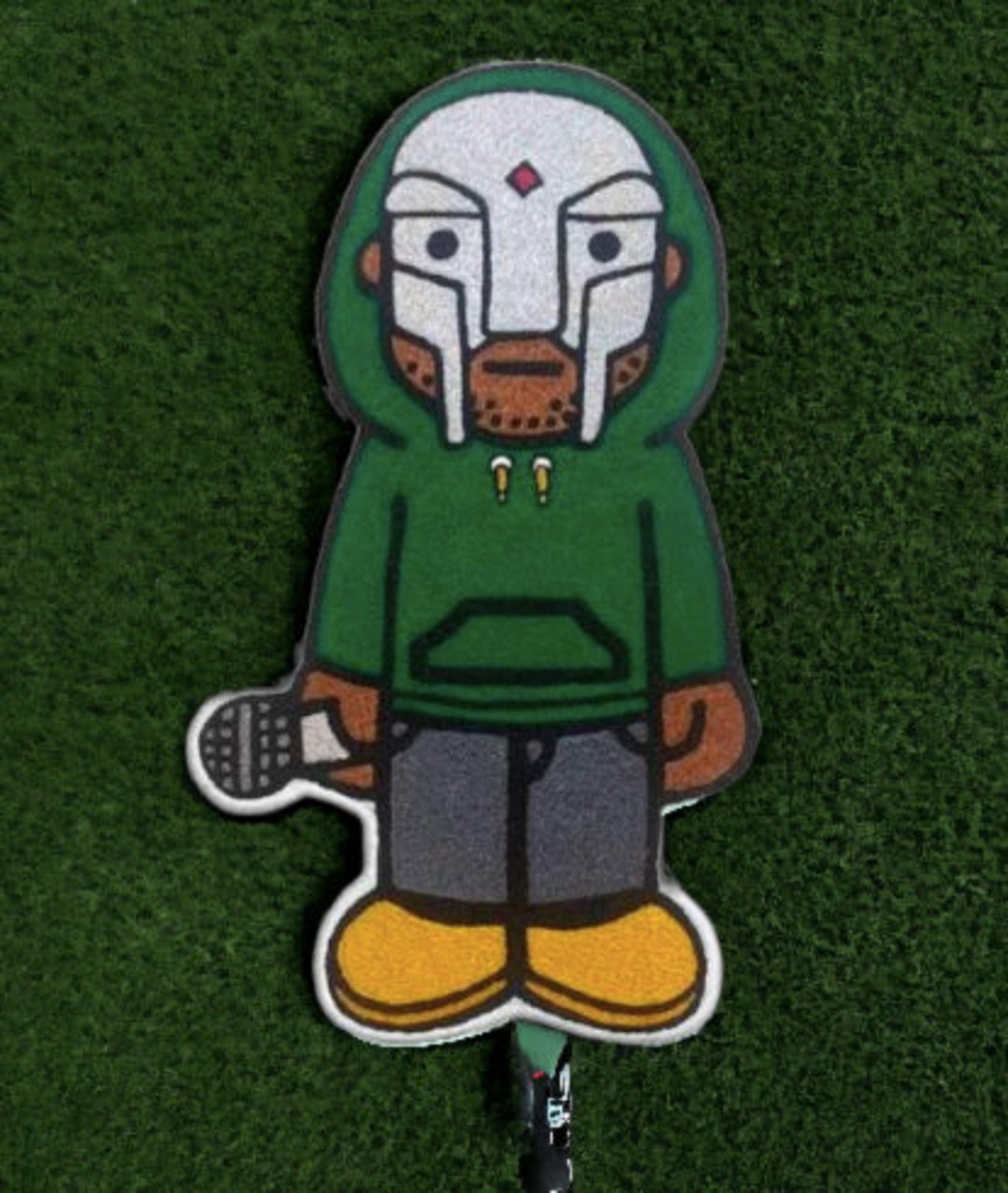 UNRELEASED: MF Doom Marvevillain Rapper Madvillainy Handtufted Rug ...
