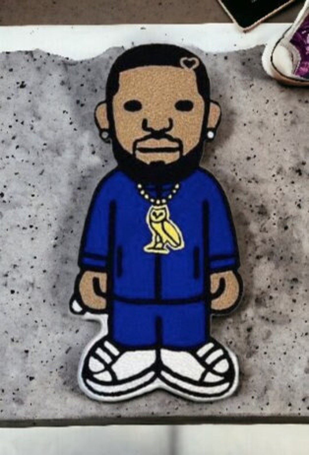 Certified Lover Boy Handtufted Artist Rug, Drake Family Matters Rug ...