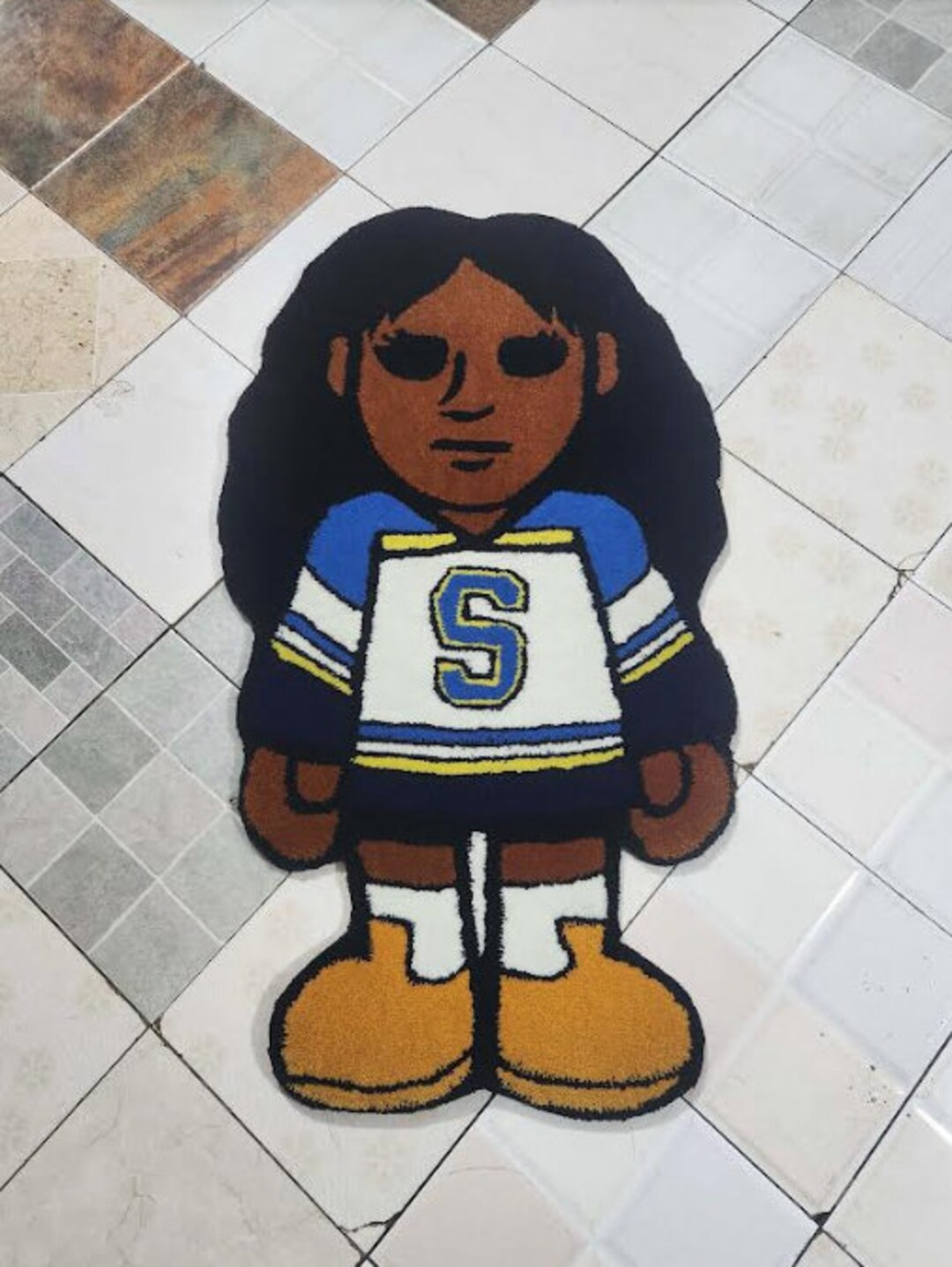 Customized SZA S.o.s Good Days Custom Throw Rug Hand-tufted Handmade ...
