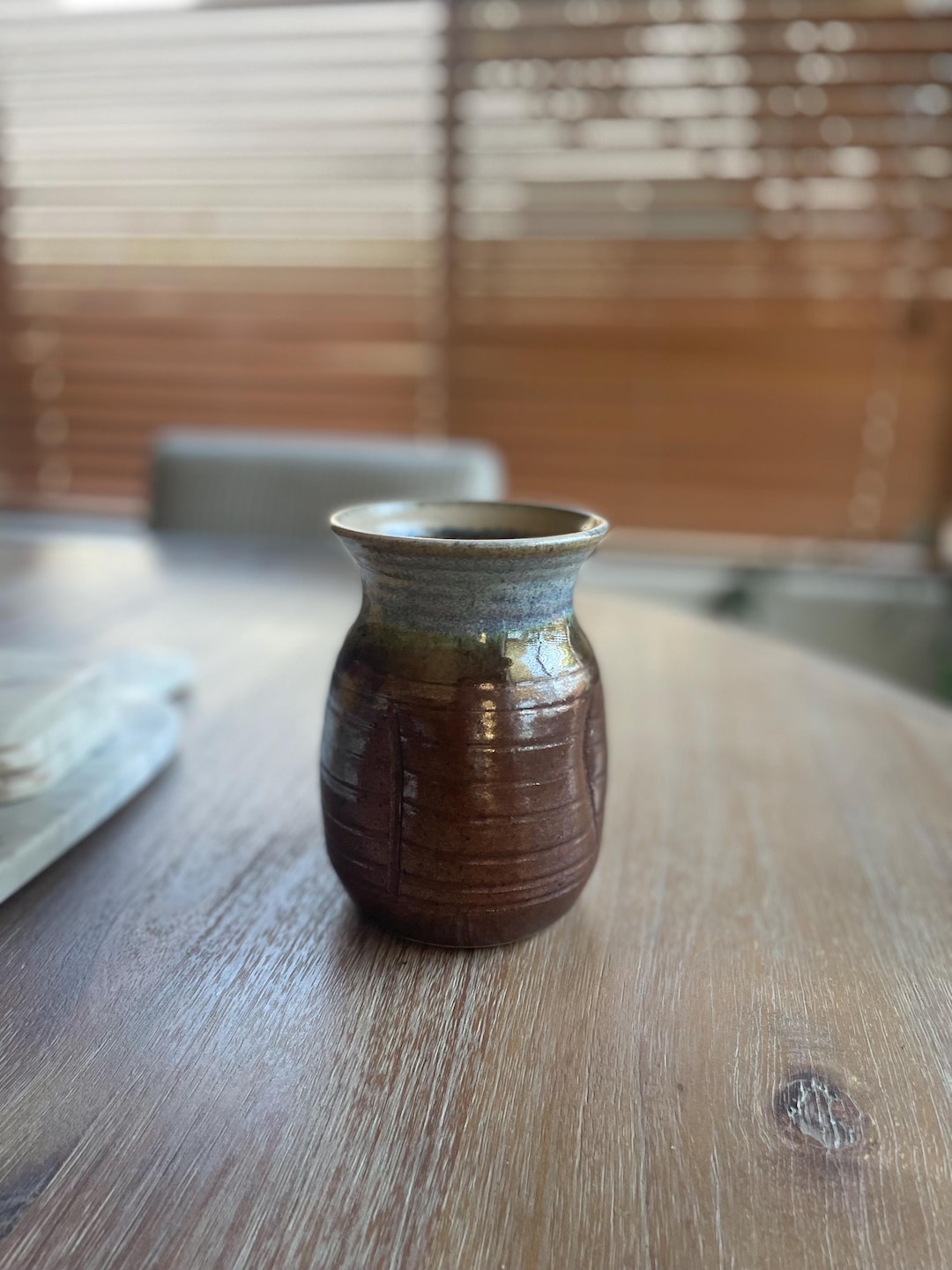 Studio Pottery Signed Ceramic Vase - Etsy