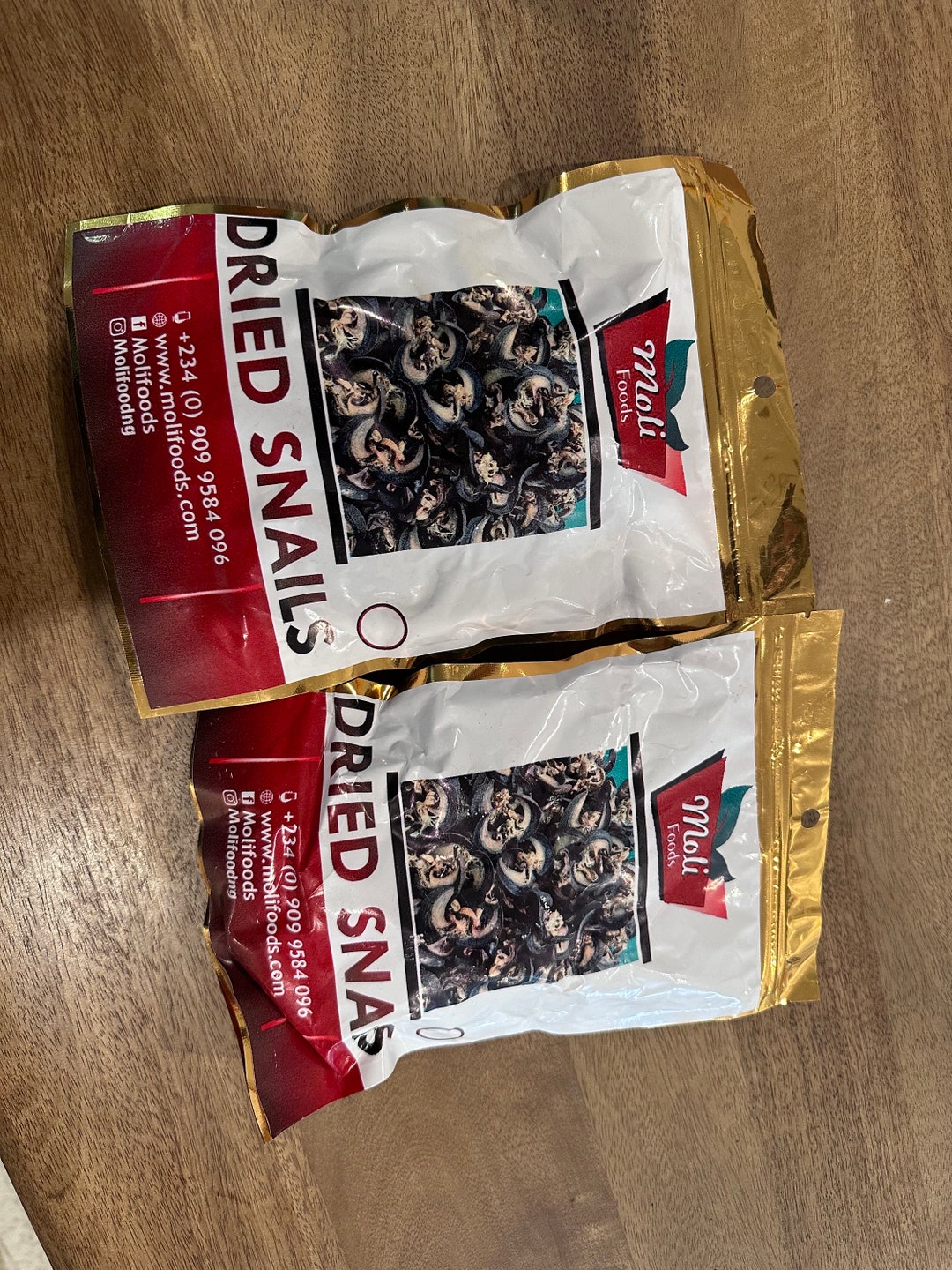 Organic Dried Snails 4 Jumbo Pieces - Etsy