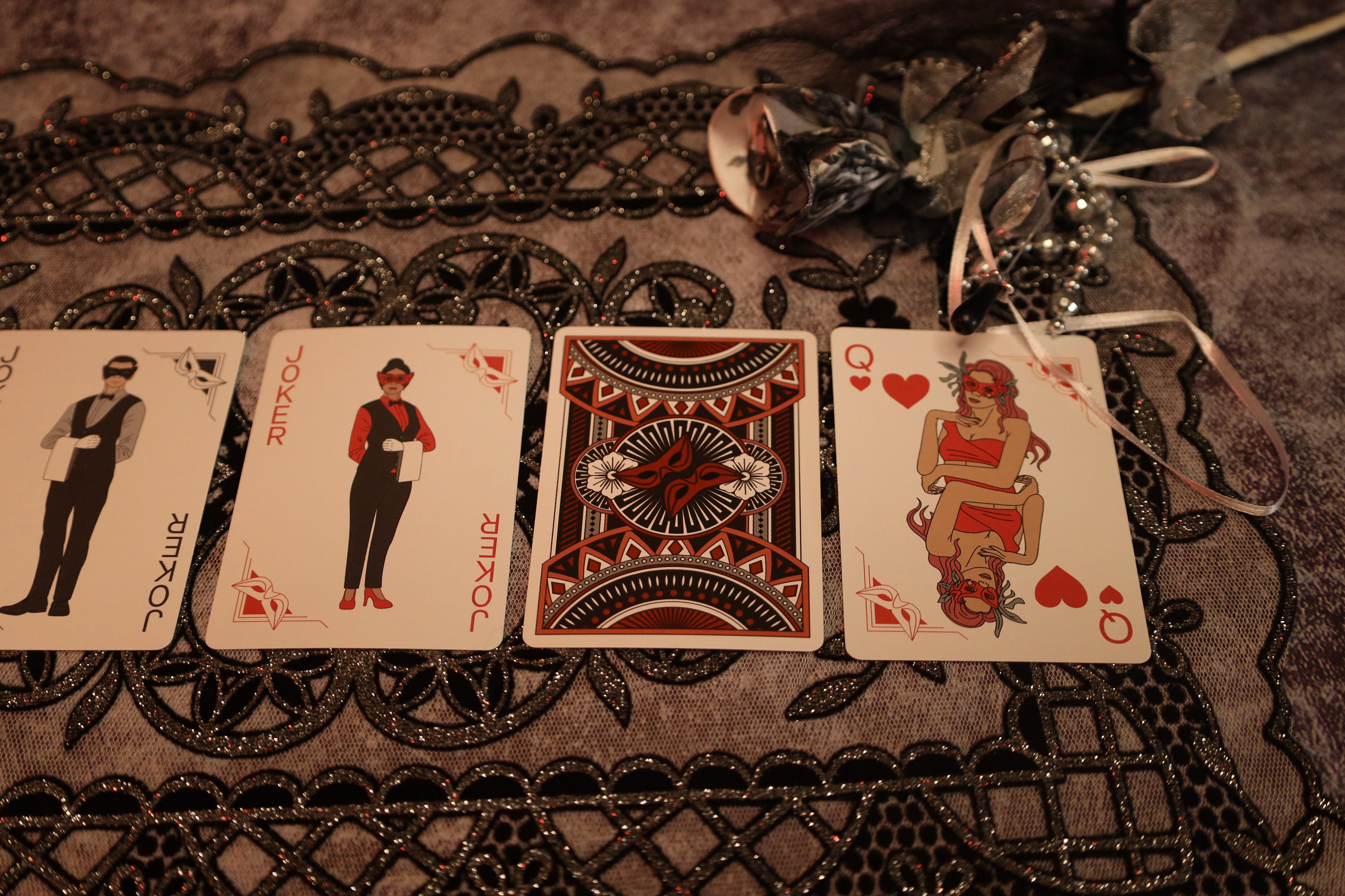 Masquerade Playing Cards - Bicycle Custom Art Series - Etsy