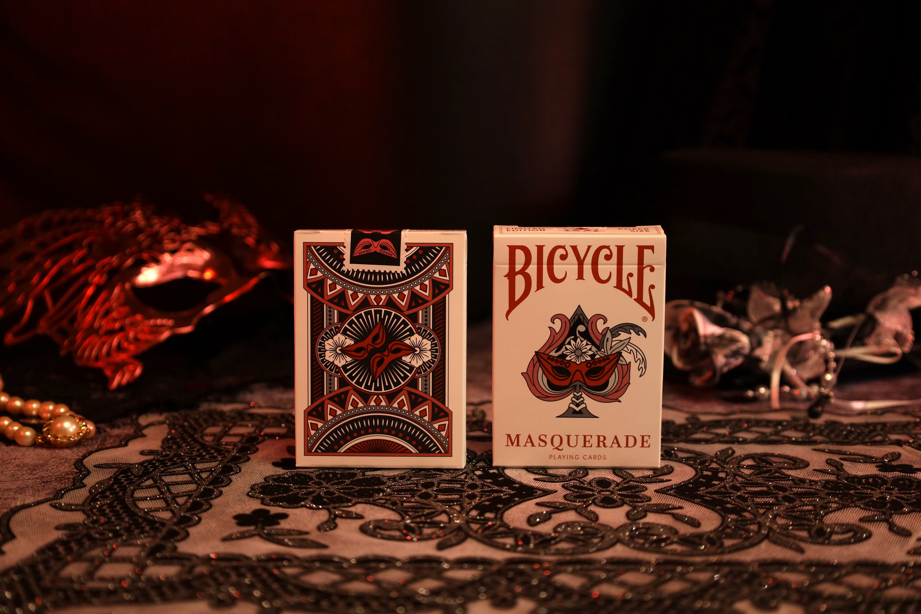 Masquerade Playing Cards - Bicycle Custom Art Series - Etsy
