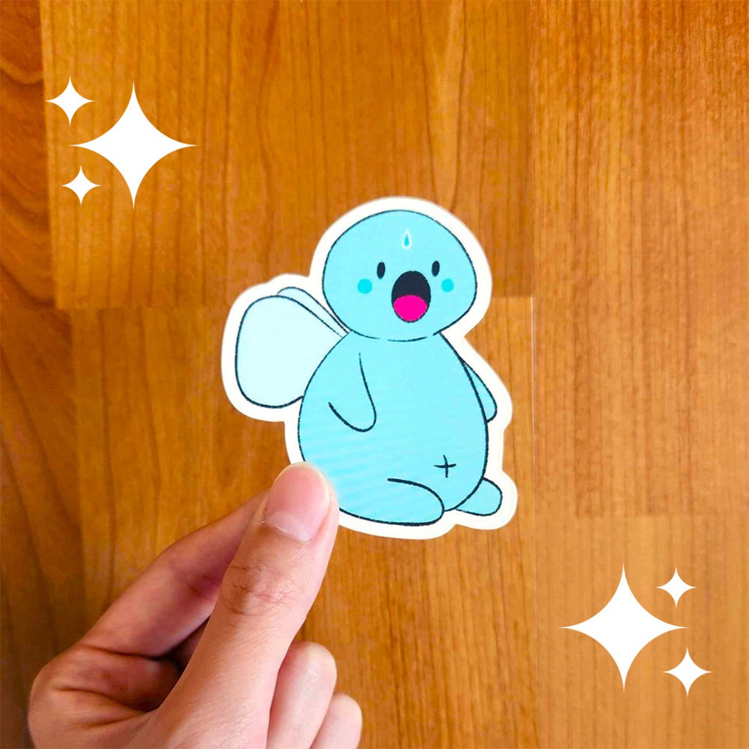 Shocked Pixie Sticker | Waterproof Vinyl Sticker - Etsy