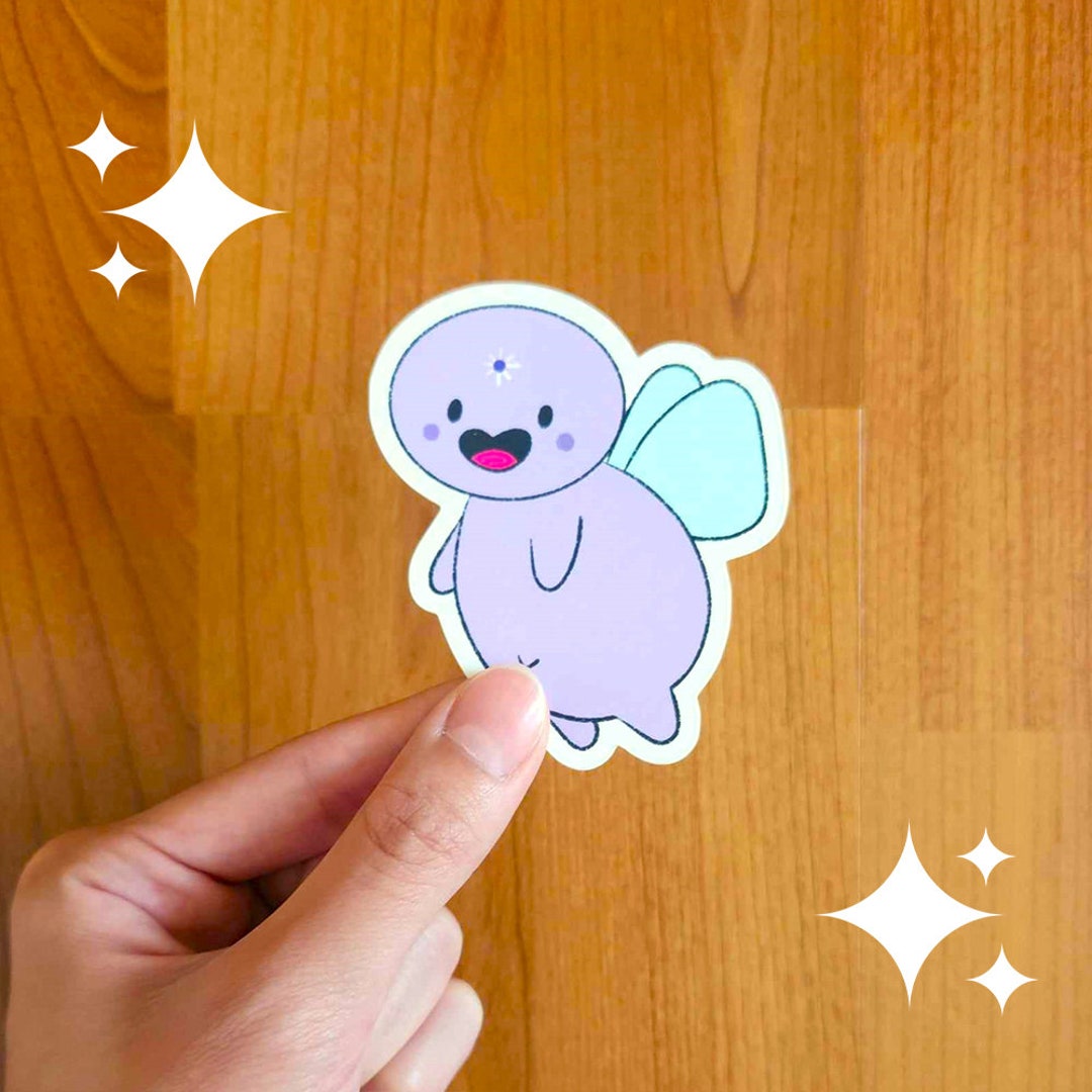 Happy Pixie Sticker | Waterproof Vinyl Sticker - Etsy