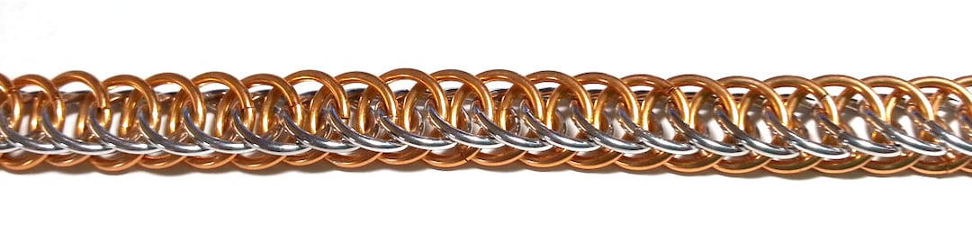 Half Persian 4 in 1 Chainmaille Tutorial With Easy Start - Etsy