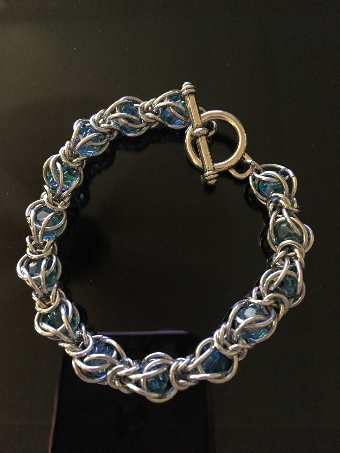 Captured Crystal Chainmaille Tutorial - Etsy