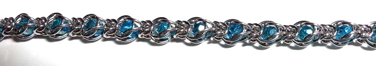 Captured Crystal Chainmaille Tutorial - Etsy