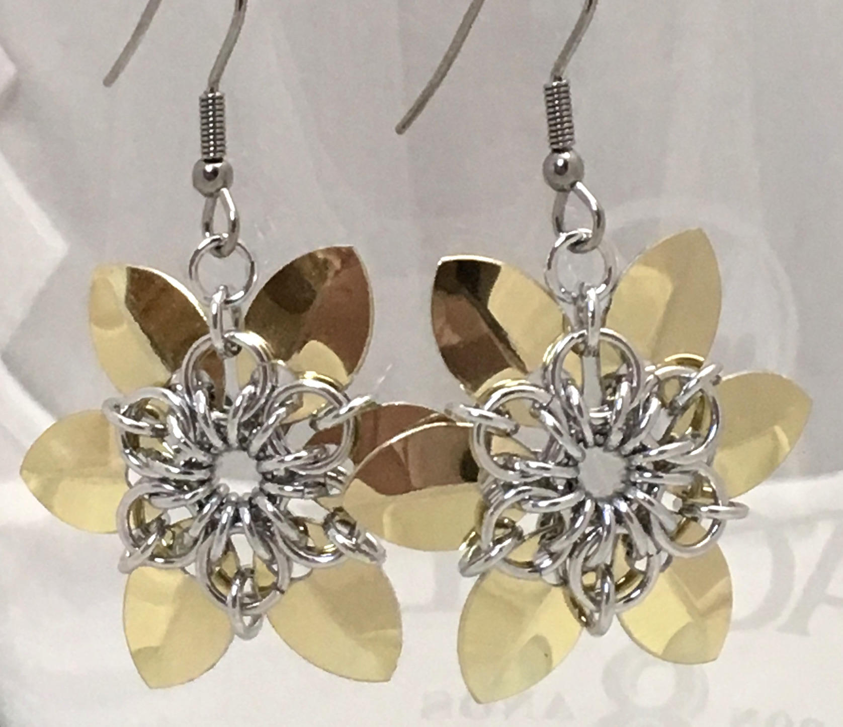 Tiny Scale Flower Chainmaille Tutorial - Etsy