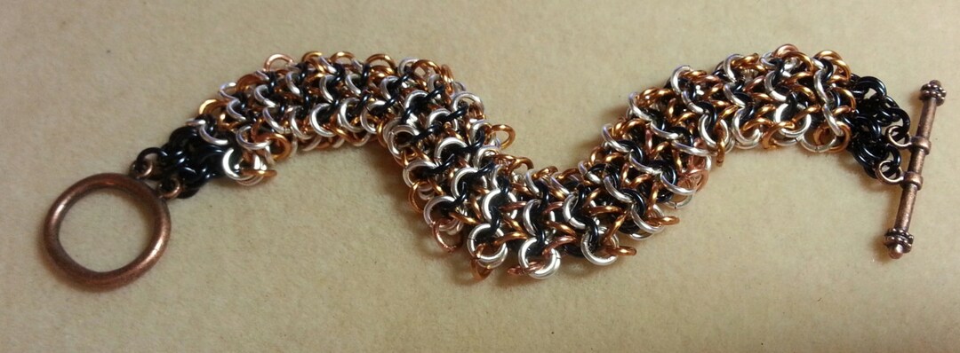 A Tutorial for Coyote Maille Chainmaille Weave - Etsy